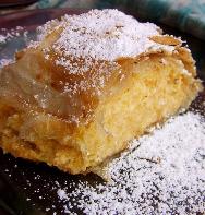 HUNGARIAN RECIPES, RETES, TUROS RETES, COTTAGE CHEESE STRUDEL